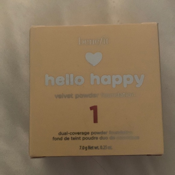 Benefit | Makeup | Hello Happy Velvet Powder Foundation Shade | Poshmark